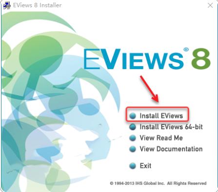 EVIEWS 8软件下载与安装步骤-EVIEWS8/EVIEWS软件/EVIEWS下载/安装教程